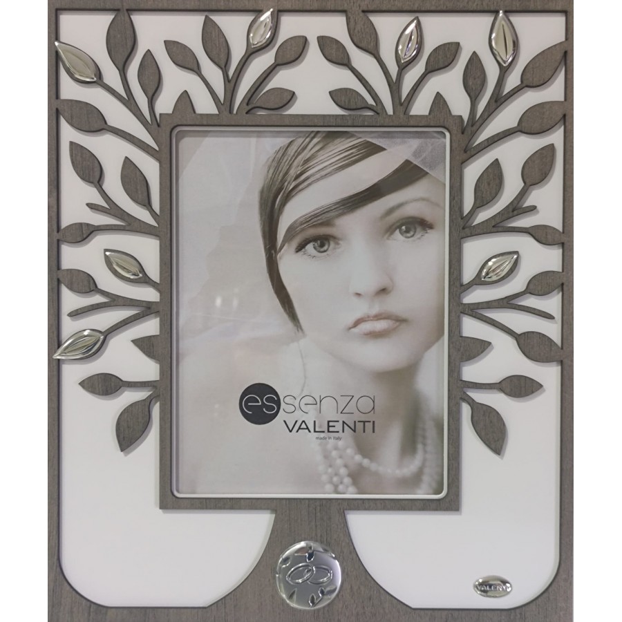 Moldura Árvore da Vida Casamento Bilaminado prata